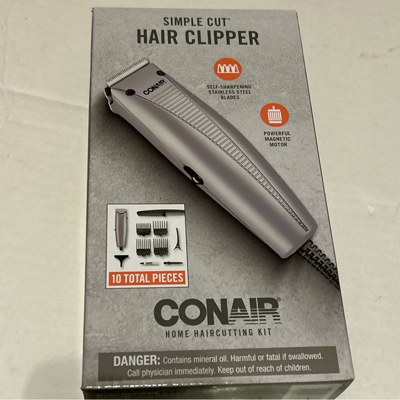 Conair | Grooming | Conair Man Simple Cut Home Hair Cutting Kit Pieces ...